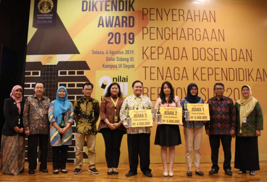 FEB UI Berhasil Juara 1 Dosen Berprestasi dan Juara 2 Humas Berinovasi pada Diktendik Award 2019 ...