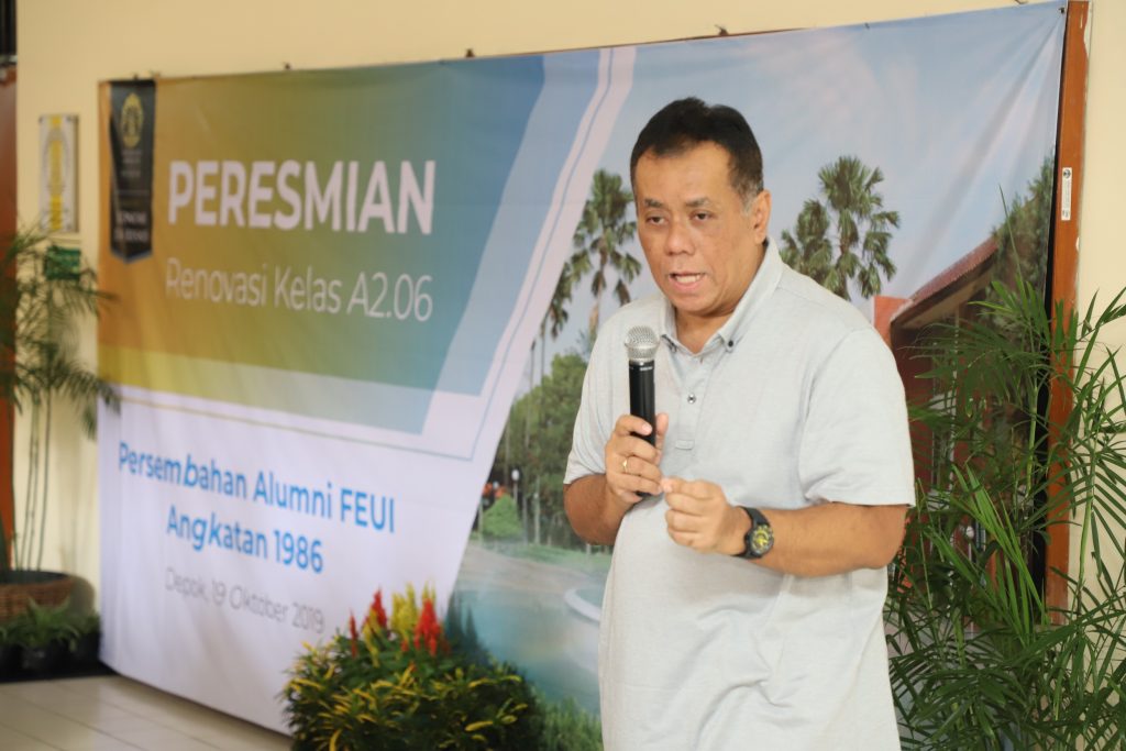 Alumni FEUI Angkatan 86 Persembahkan Renovasi Ruang Kelas A.206 sebagai ...