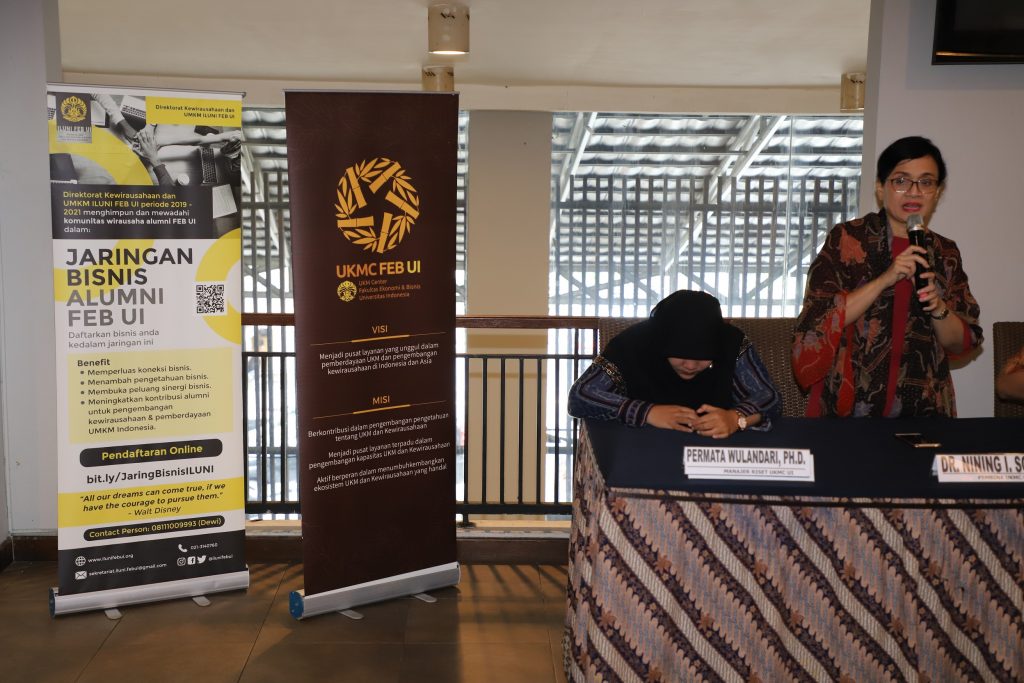 UKM Center FEB UI Berkontribusi Dukung Digitalisasi UMKM Indonesia ...