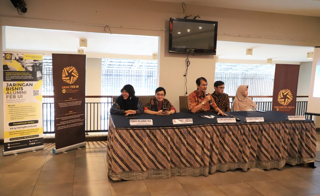 UKM Center FEB UI Berkontribusi Dukung Digitalisasi UMKM Indonesia ...