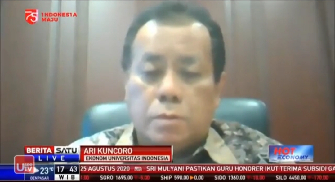 Ari Kuncoro on Hot Economy, Berita Satu TV: Government Strategy in ...