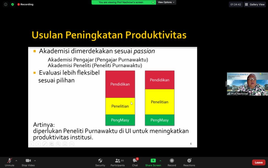 Merdekakan Dosen UI untuk Meningkatkan Produktivitasnya – Fakultas ...