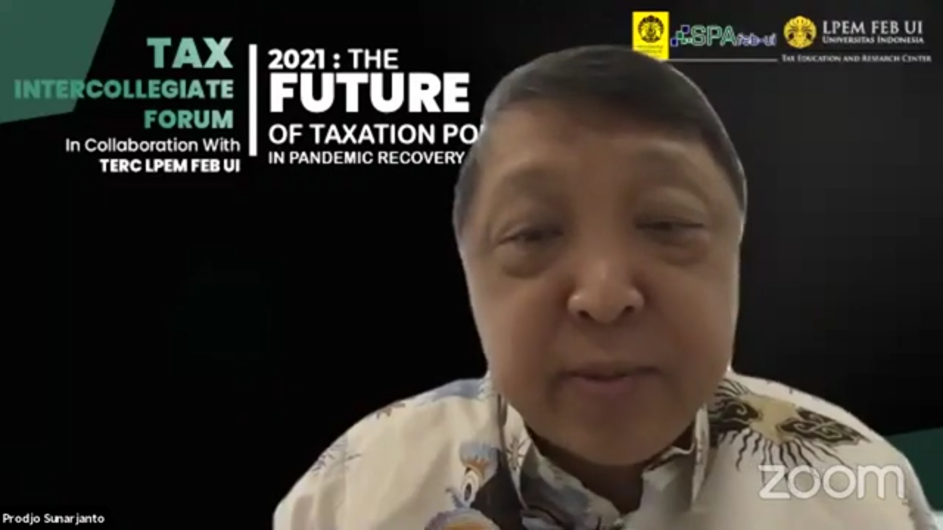 TERC LPEM FEB UI and SPA: Tax Intercollegiate Forum Bahas 2021 – The ...