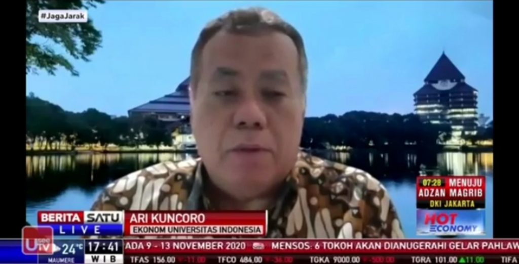 Ari Kuncoro, Hot Economy One TV News: Beware of Unemployment Explosion ...