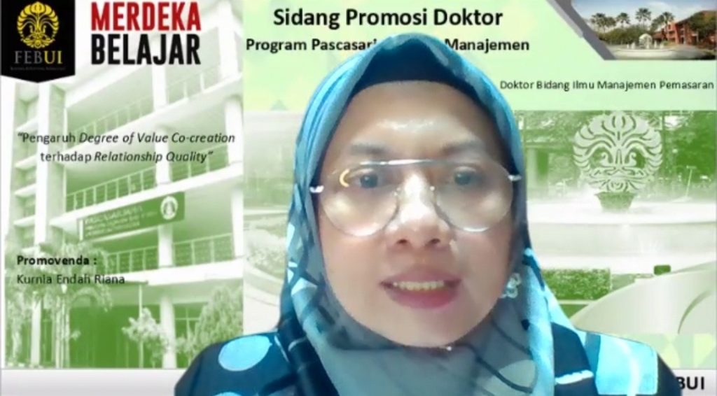 Promosi Doktor PPIM FEB UI Teliti Pengaruh Degree of Value Co-creation terhadap Relationship ...