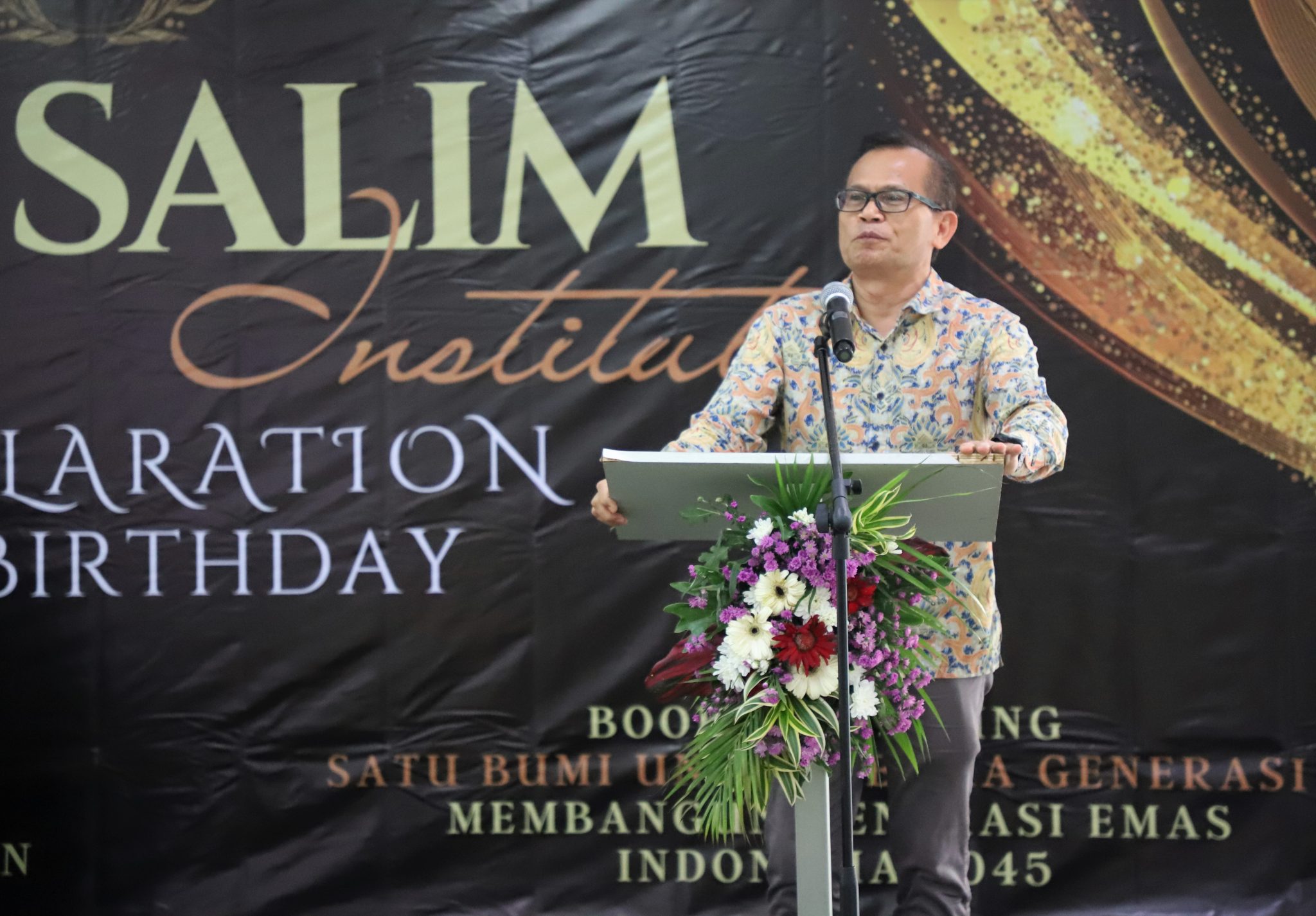 Emil Salim Sampaikan Deklarasi, “Satu Bumi untuk Semua Generasi ...