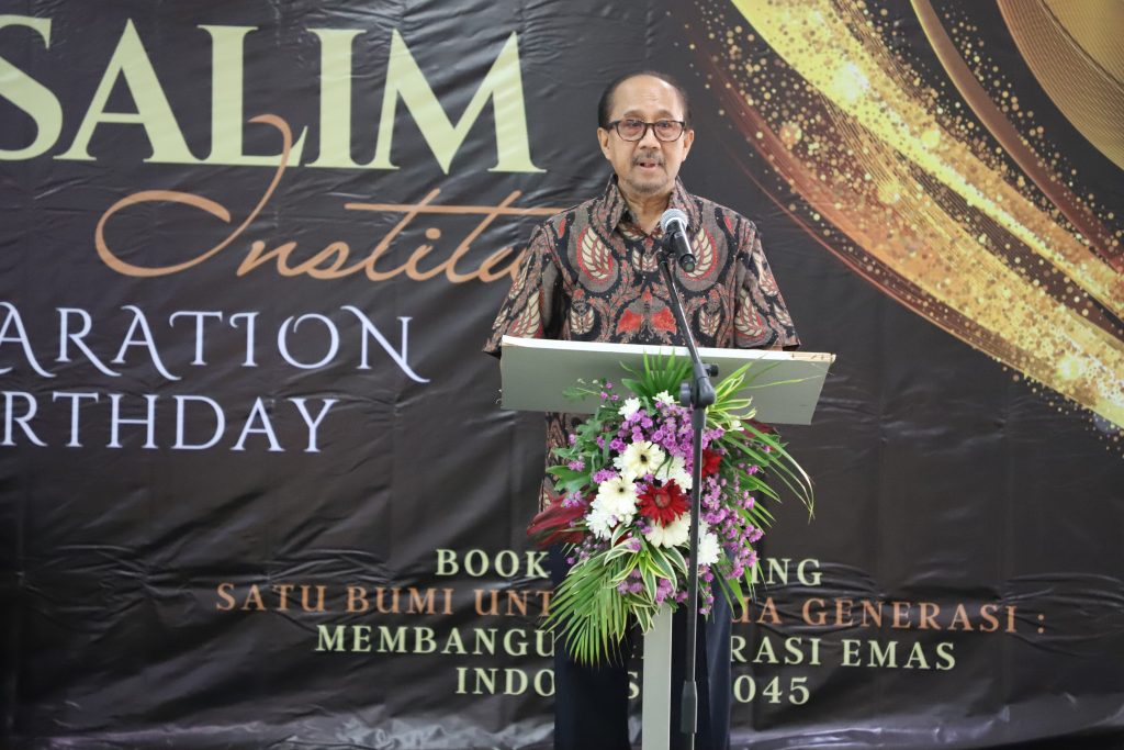 Emil Salim Sampaikan Deklarasi, “Satu Bumi untuk Semua Generasi ...