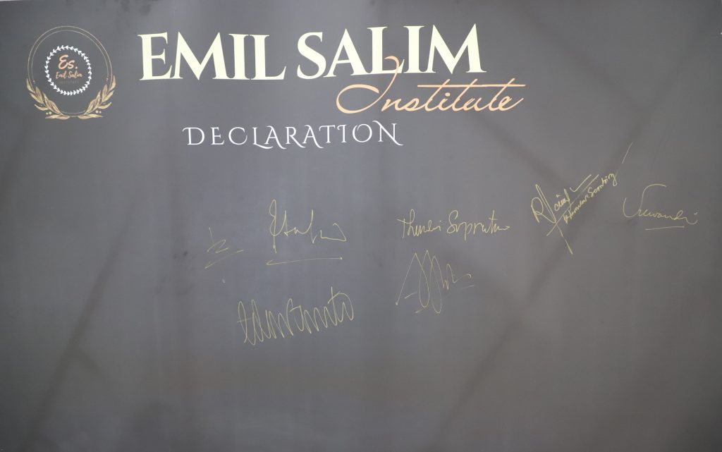 Emil Salim Sampaikan Deklarasi, “Satu Bumi untuk Semua Generasi ...