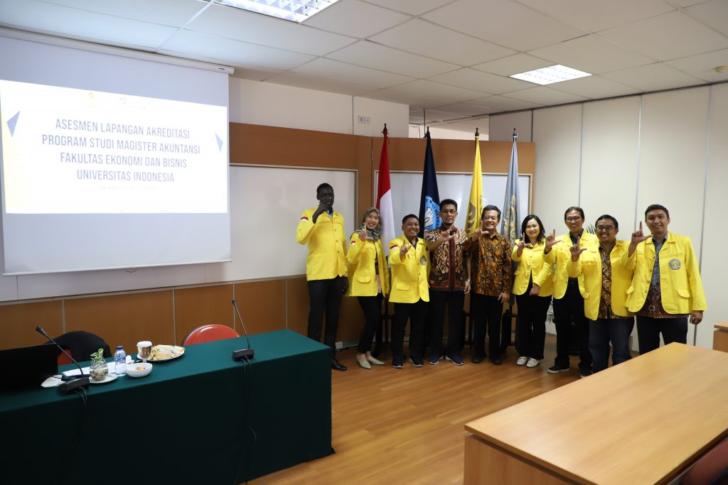 MAKSI FEB UI Dapatkan Apresiasi, Saran, Masukan oleh Tim Asesor dari ...