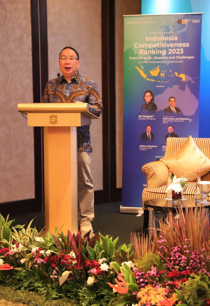 LM FEB UI Umumkan Peringkat Daya Saing Indonesia Naik dari 44 Menjadi ...